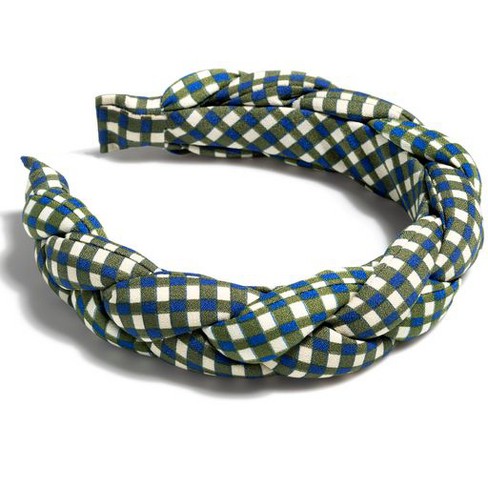 Shiraleah Braided Check Print Headband-multi : Target