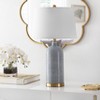 Stark Glass Table Lamp - Blue - Safavieh. : Target