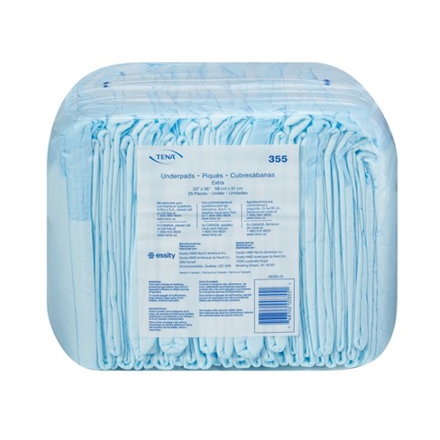 Tena Extra Underpads, Light Absorbency : Target