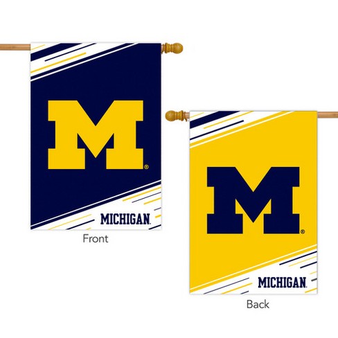 University Of Michigan Ncaa Licensed Double-sided House Flag 28" X 40 ...