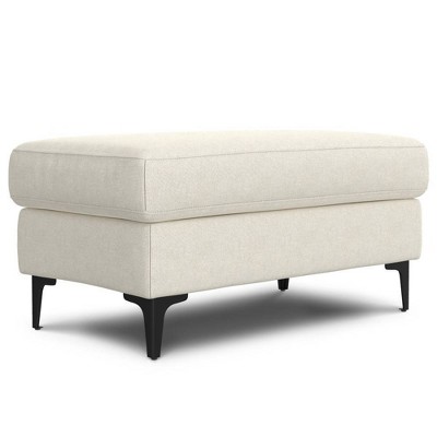 WyndenHall Lana Mid-Century Ottoman Performance Fabric : Target