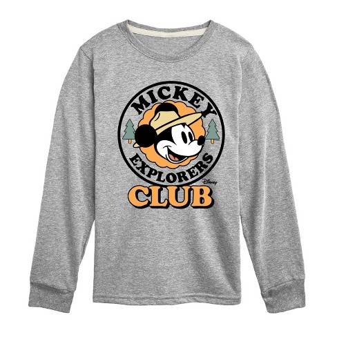 Boys' - Disney - Little Explorers Club Long Sleeve Graphic T-shirt : Target