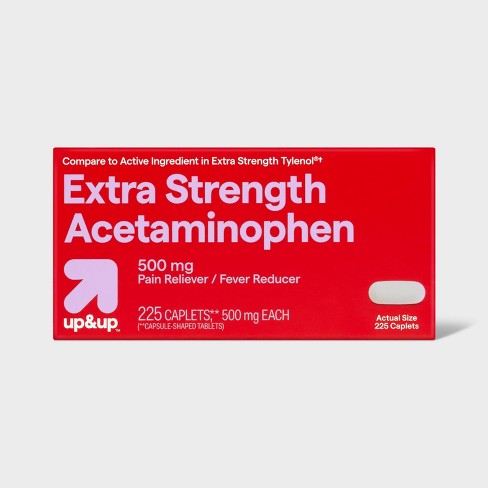 B B EXTRA STRENGTH Acetaminophen Caplets Pain Reliever, 45% OFF