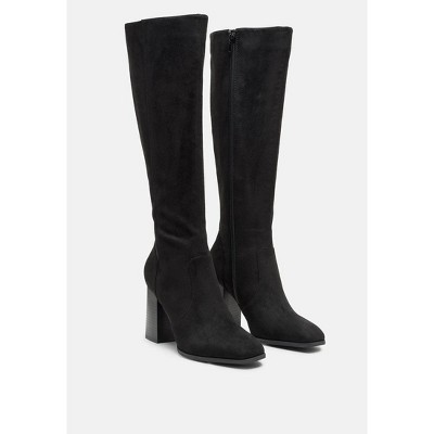 Zilly Knee High Faux Suede Boots : Target