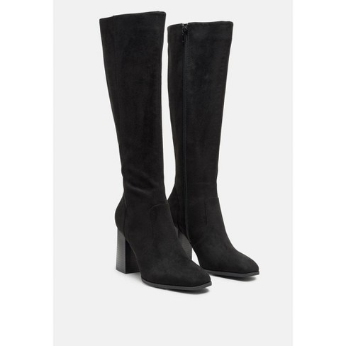 Zilly Knee High Faux Suede Boots : Target