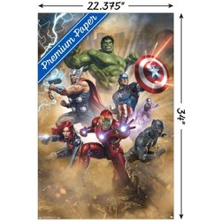 Marvel - The Lineup Framed Poster Trends International : Target