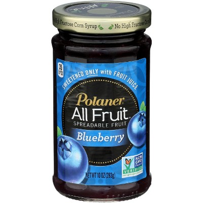 Polaner All Fruit Blueberry Spread - Case Of 12 - 10 Oz : Target