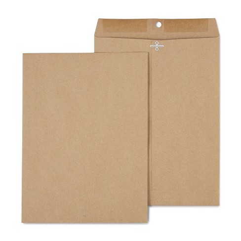 Myofficeinnovations Envelopes 9" X 12" Natural Brown 100/bx (19964 ...