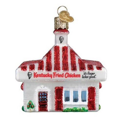 Old World Christmas 3.0 Inch Kfc Restaurant Kentucky Fried Chicken Tree ...