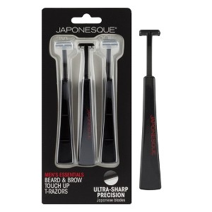 Japonesque Beard & Brow Touch Up T-razor - 3ct : Target