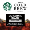 Starbucks Sweetened Black Cold Brew - 32oz : Target