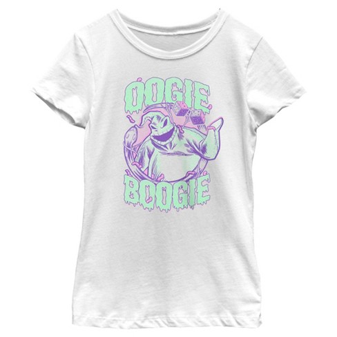Girl's The Nightmare Before Christmas Slimy Oogie Boogie T-shirt : Target
