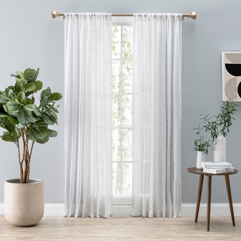 Shannon Sheer Linen Panel : Target