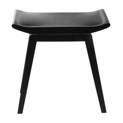 Traditional Wood Stool Black - Olivia & May : Target