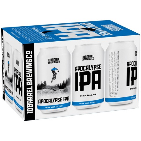 10 Barrel Apocalypse Ipa Beer - 6pk/12 Fl Oz Cans : Target