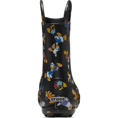 Crocs Kids Disney Mickey & Friends Handle It Rain Boots, Multi, C6 : Target