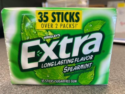 Extra Spearmint Sugar-free Gum Value Pack - 120ct : Target