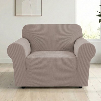 Stretch Couch Cover Loveseat Covers Cushion Couch Slipcover SAND ...