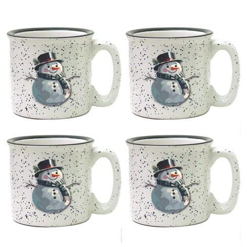 Courtside Market Snowman-snow Cozy Mug 4 Piece Set : Target