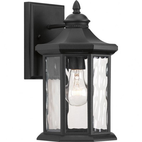 Progress Lighting, Edition, 1-light, Wall Lantern, Textured Black ...