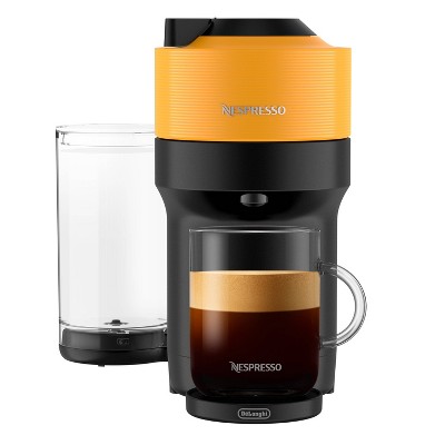Nespresso Vertuo Pop+ Coffee Machine With Aeroccino By De'longhi Mango ...