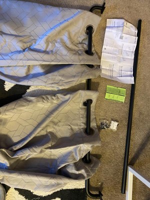 Blackout Rectangle Curtain Rod - Threshold™ : Target