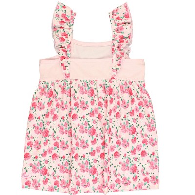 Rufflebutts Ruffle Strap Mixed Print Dress - English Roses, Size: 2t ...