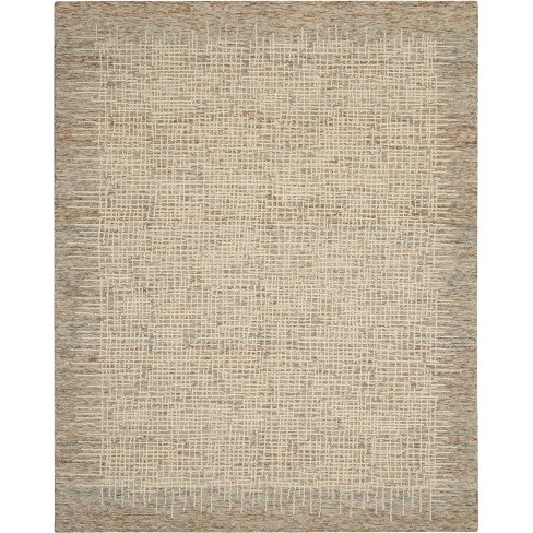 Nourison Vail Rustic Texture Indoor Area Rug Beige/multi 8'3" X 11'6 ...