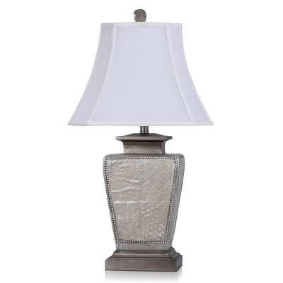 Austin Table Lamp With Gold Leaf Finish Bronze/cream - Stylecraft : Target