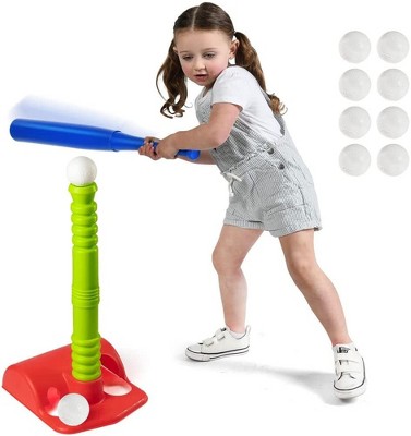 T Ball Set For Kids Ages 3-5 With 20" Batting Tee - Baseball Tee Stand ...