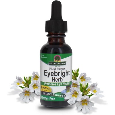 Nature's Answer Eyebright Herb 2000mg Drops 1 Oz : Target
