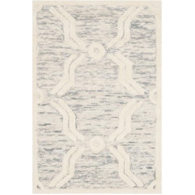 Modern Rug Fluffy Rug Soft Small Rug Geometric Rug, 2' X 3' Dark Gray ...
