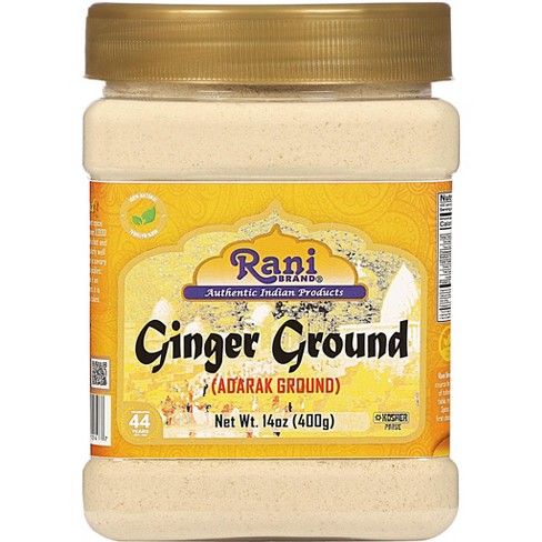 Ginger (adarak) Ground - 14oz (400g) - Rani Brand Authentic Indian ...