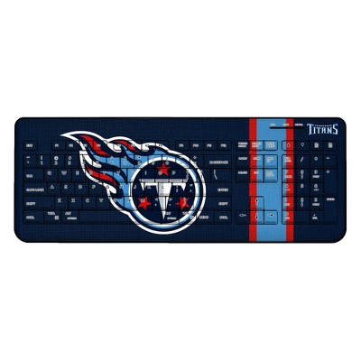 Keyscaper Tennessee Titans Stripe Wireless Usb Keyboard : Target