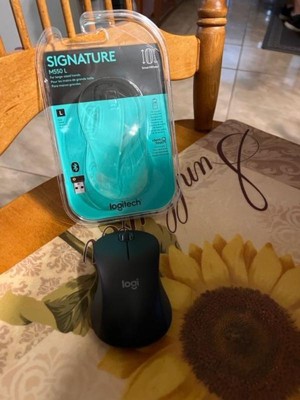 Logitech Signature M550 Wireless Mouse - Large - Graphite : Target