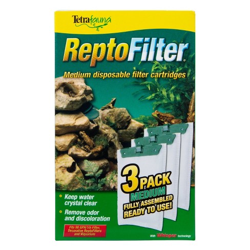 Tetra Fauna Repto Filter Ready-to-use Disposable Aquarium Filter ...