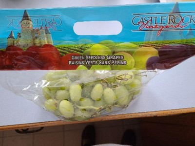 Extra Large Green Seedless Grapes - 1.5lb Bag : Target
