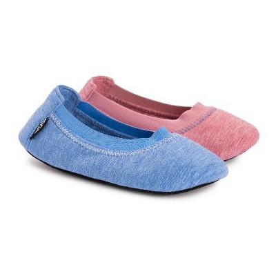 Muk Luks Unisex Solution Slipper, Navy, Medium : Target