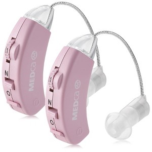 MEDca Behind the Ear Sound Amplifier Device and Digital Hearing Aids ...