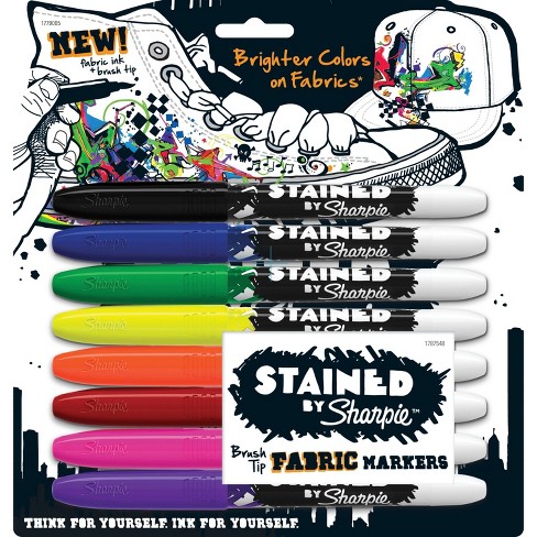 Sharpie 8pk Stained Fabric Markers : Target