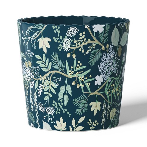 Rifle Paper Co. X Target Large Indoor Planter Juniper Forest: Ceramic ...
