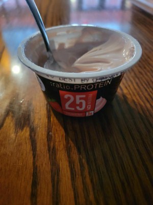 :ratio Protein Strawberry Greek Yogurt Cultured Dairy Snack Cup- 5.3oz ...