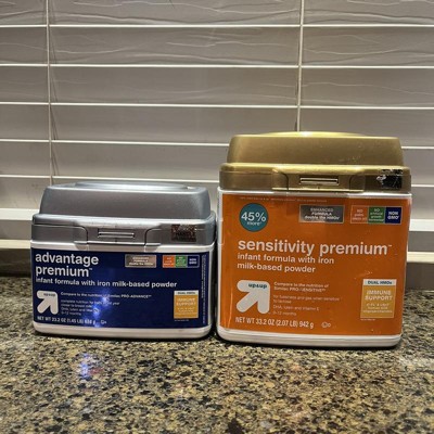 Advantage Premium Infant Formula With Iron Powder - 23.2oz - Up & Up ...