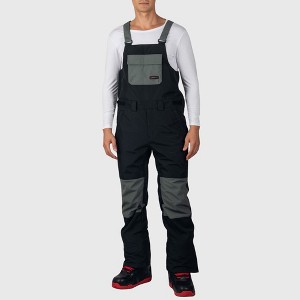Alpine Swiss Mens Snow Bib 10K Waterproof Ski Overalls Insulated ...