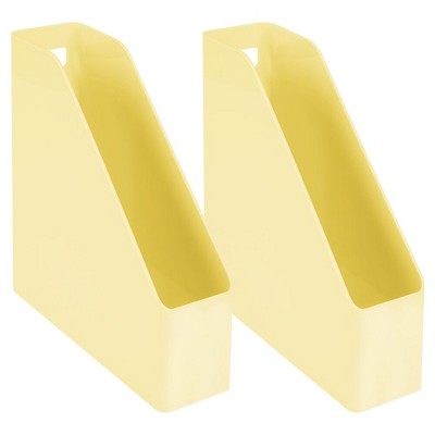 Mdesign Plastic File Folder Bin, Office Desktop Organizer, 2 Pack : Target