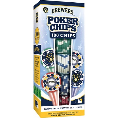 Masterpieces Casino Style 100 Piece Poker Chip Set - Nfl Cincinnati ...