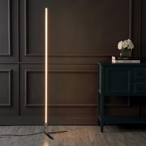 JONATHAN Y Potts 60.5" Modern Contemporary Aluminum/Iron Integrated LED ...