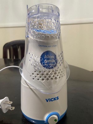 Vicks Personal Steam Inhaler With Variable Steam Control & Soft Mask ...