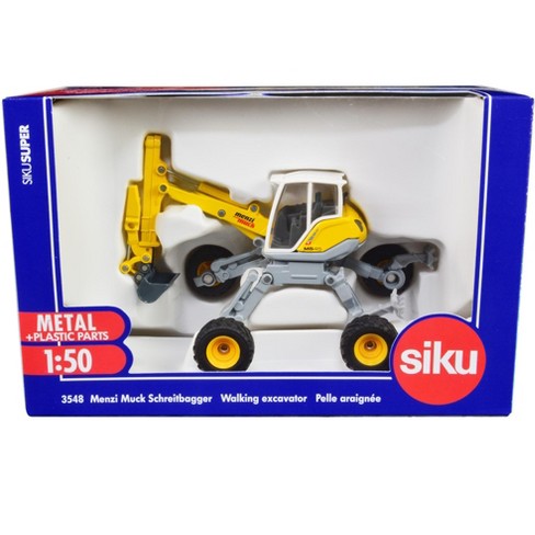 Menzi Muck M545 Walking Excavator Yellow With White Top 1/50 Diecast ...