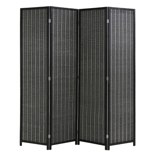 Fdw Bamboo Room Divider 4/6 Panel Folding Privacy Screen Divider Tall ...
